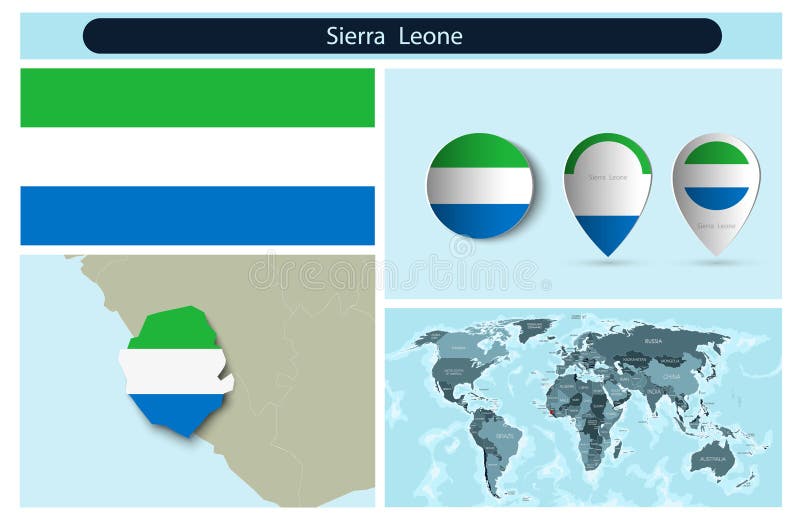 Political Infographics Made from Maps and Flags Stock Vector ...