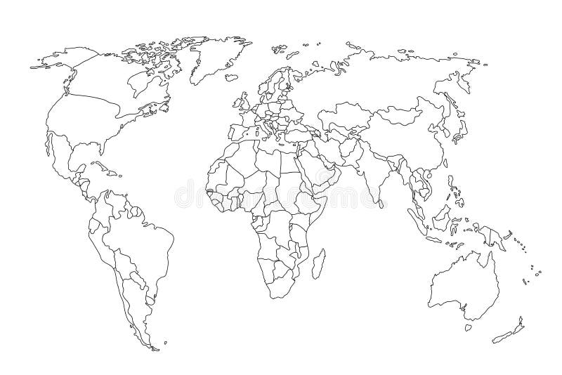 Countries Of The World Coloring Pages