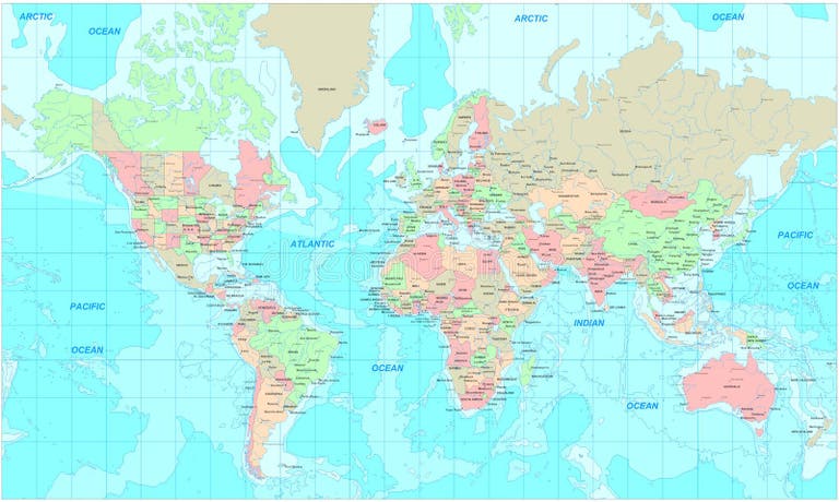 Political State Travel Usa World Stock Illustrations – 3,973 Political ...