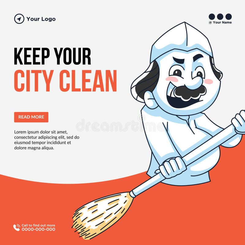 Keep Your City Clean Stock Illustrations – 41 Keep Your City Clean ...