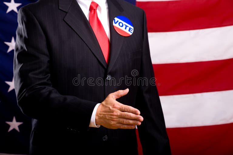 Politician Shaking Hands stock photo. Image of male, necktie - 5146120