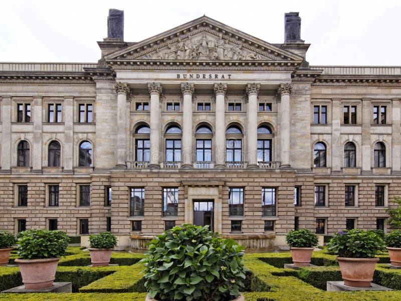 Politicians Building (Bundesrat) Stock Image - Image of symbol ...