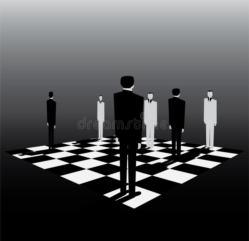 Politics is Like a Game of Chess Stock Vector - Illustration of choice ...