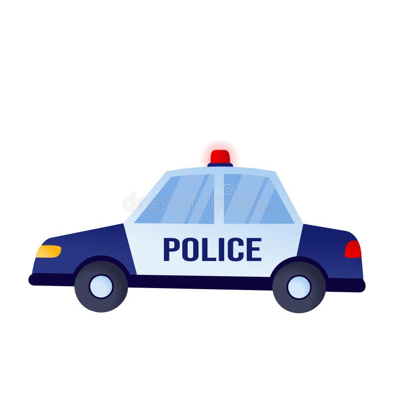 Politiewagen Vector Illustratie Illustration Of Veiligheid 191183574