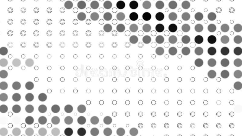 Polka Dot Color Background Motion Graphics Stock Footage - Video of ...