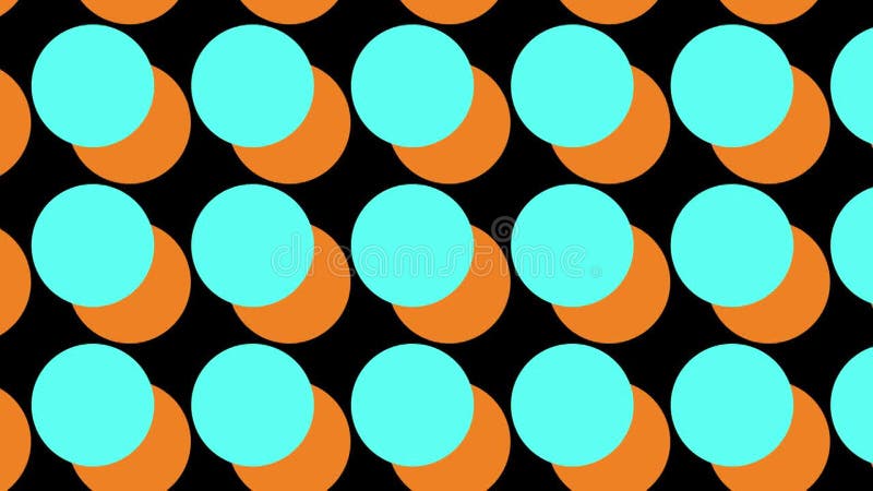 Polka Dot Color Background Motion Graphics Stock Video - Video of ...