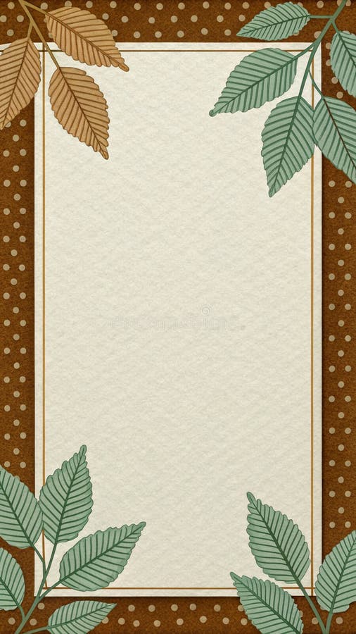 Polka Dot and Pattern Border with Paper Texture and Rustic Woods ...