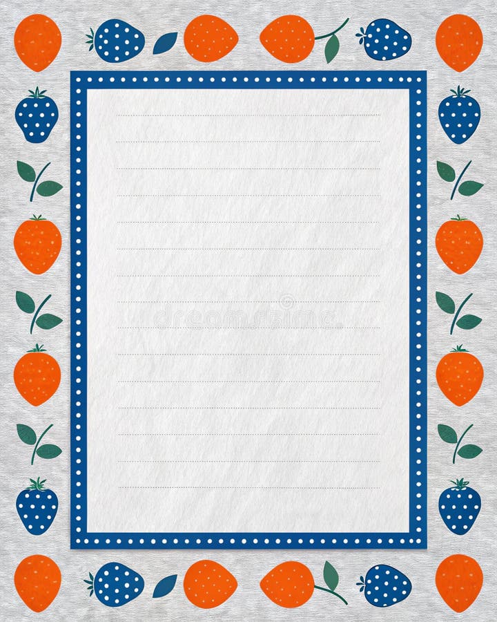 Polka Dot and Pattern Border with Paper Texture and Urban Sunset ...