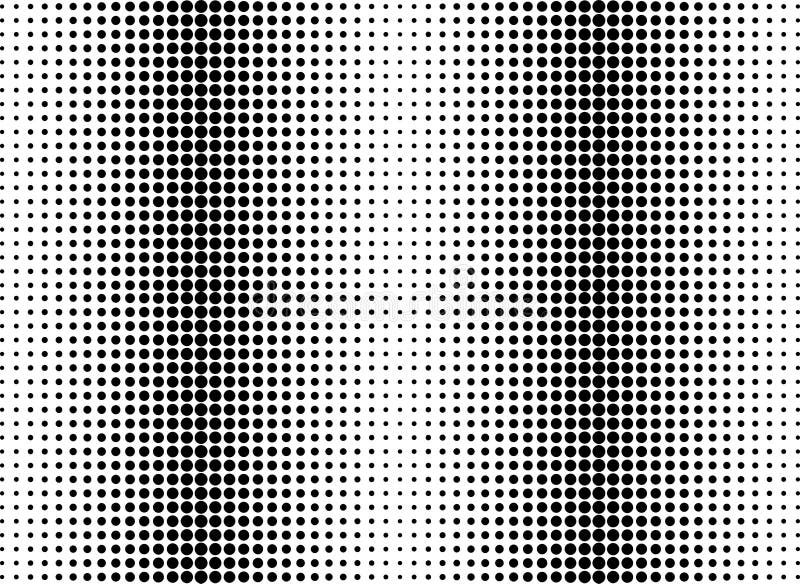 Small and Big Black Polka Dots Vector White Background, Seamless ...