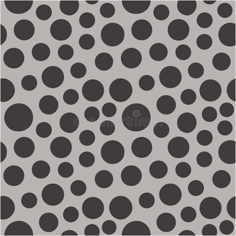 Polka Dot Pattern Design Vector Art. Stock Vector - Illustration of ...
