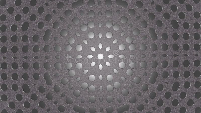 Polka Dot Pattern Kaleidoscope, Scratched Metal Aluminium Foil Texture ...