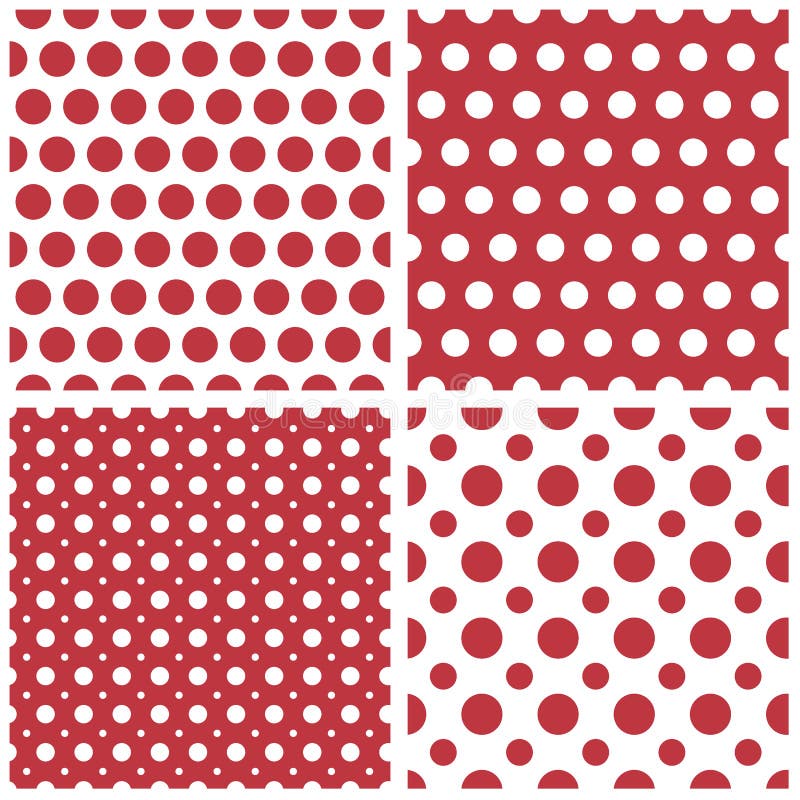 Polka dot pattern stock vector. Illustration of abstract - 51776900