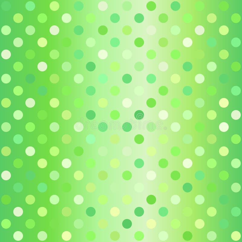 Op Art Gradient Polka Dots Blue Green White B Stock Illustration ...