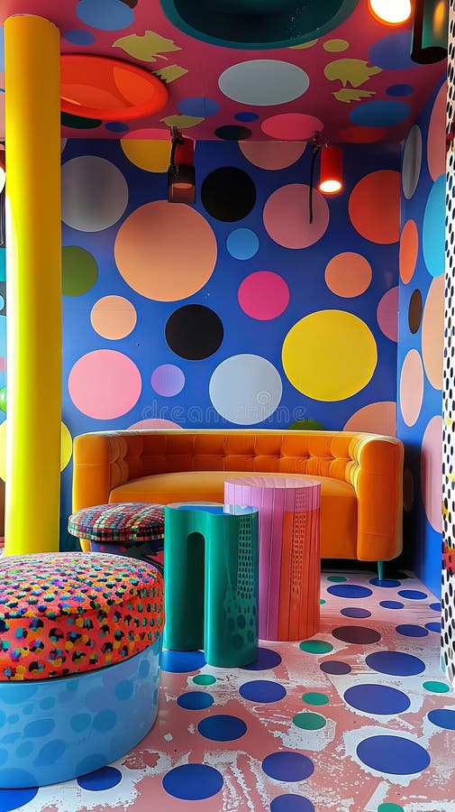 Polka Dot Patterns for a Playful Feel Stock Illustration - Illustration ...