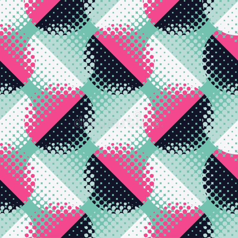 Polka Dot Seamless Pattern. Digital Polka Dot Stock Illustration ...