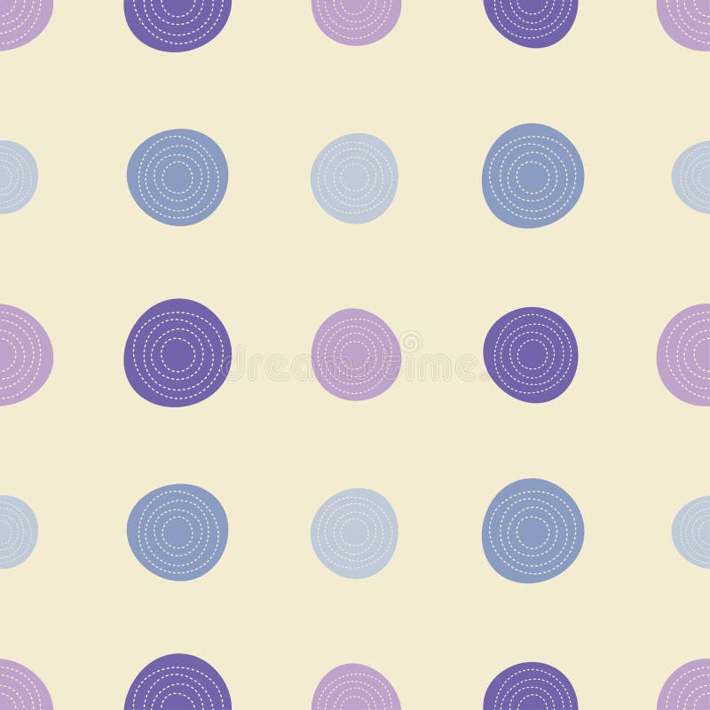 Polka Dot Seamless Pattern. Dots Texture Stock Illustration ...