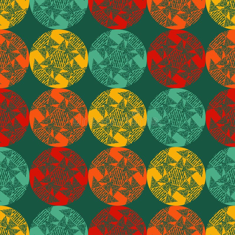 Polka Dot Seamless Pattern. Lace Texture Stock Illustration ...