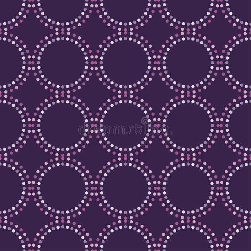Polka Dot Seamless Pattern. Mosaic of Colored Balls. Geometric ...