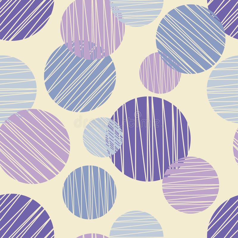 Polka Dot Seamless Pattern. Scribble Texture Stock Illustration - Illustration of blouse, polka ...