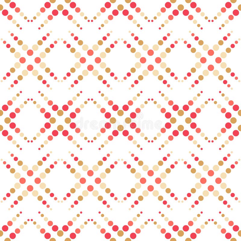 Polka Dot Seamless Pattern. the Shapes of Large and Small Dots ...