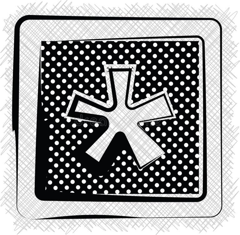 Polka Dot SYMBOL Illustration Stock Vector - Illustration of polka ...