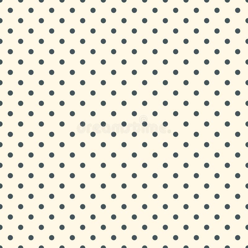 Polka Dot Texture. Seamless Surface Pattern with Classic Geometric ...