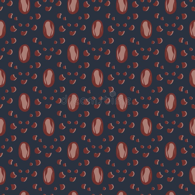 Polka Dot Texture Seamless Vector Pattern, Hand Drawn Circles ...