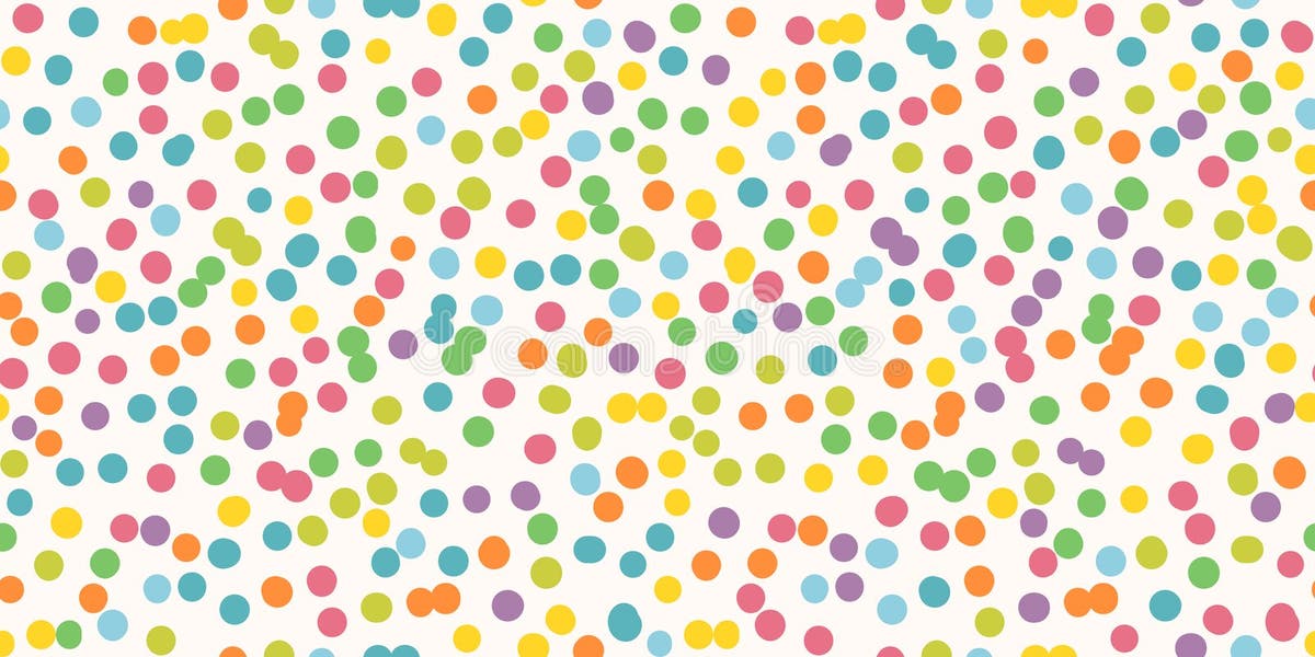 Rainbow Polka Dot Pattern Stock Illustrations – 2,607 Rainbow Polka Dot ...