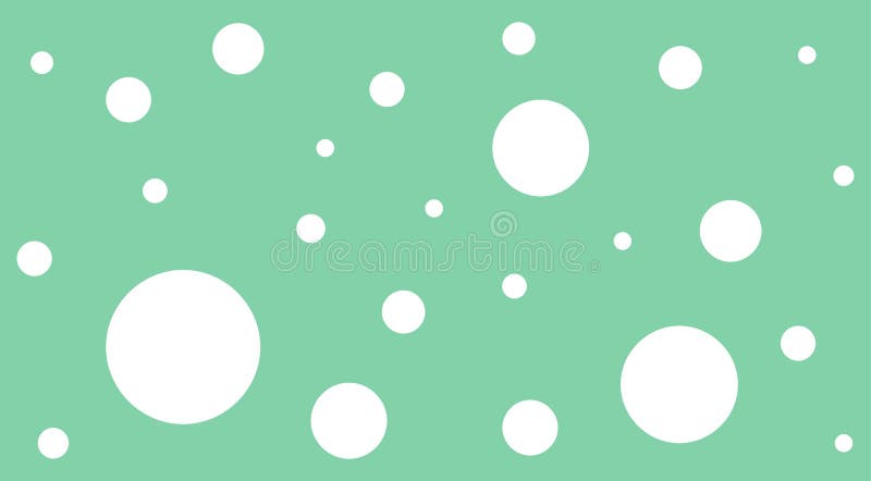 Polka Dot White on Green Pastel Soft for Abstract Background, Polka Dot White Pattern Cute ...
