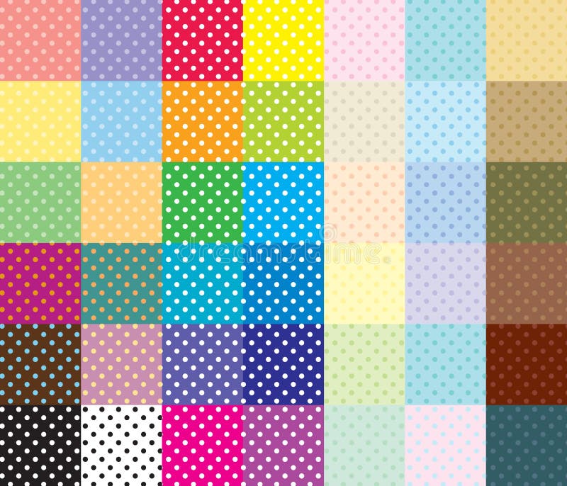 Polka Dots stock vector. Illustration of circle, quilt - 14137215