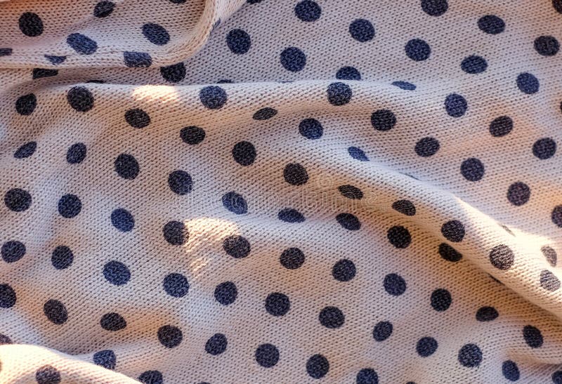 Polka Dots, Fabric Abstract Colorful Background, Sunlight Effect Stock ...