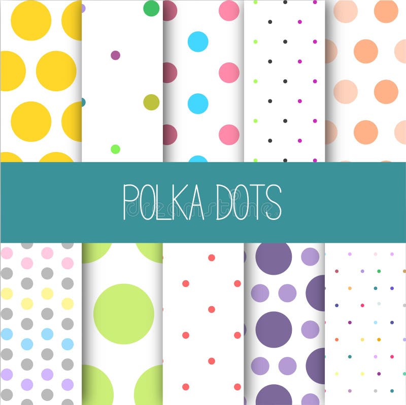 Polka Dots stock vector. Illustration of puntos, dots - 101048551