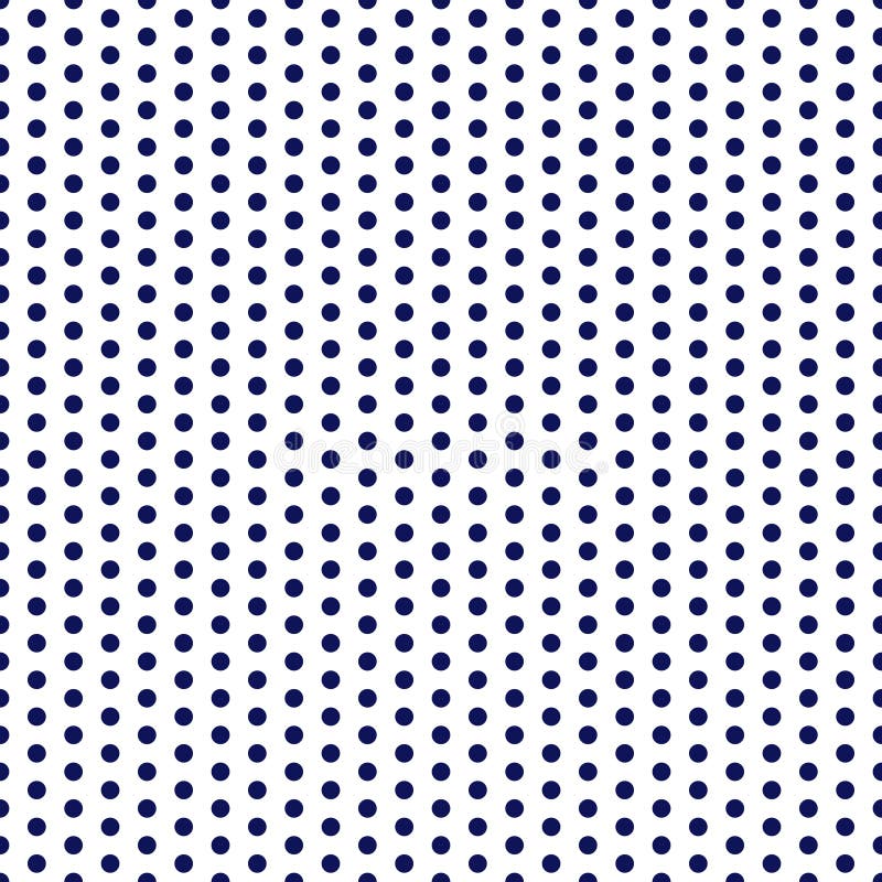 Red and Navy Polka Dots Seamless Pattern Stock Vector - Illustration of ...