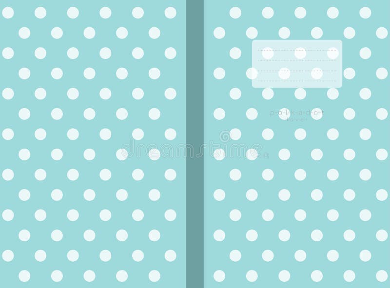 Polka Dots Small Lined Polka Dot Notebook Cover Travel Journal Sized 6 ...