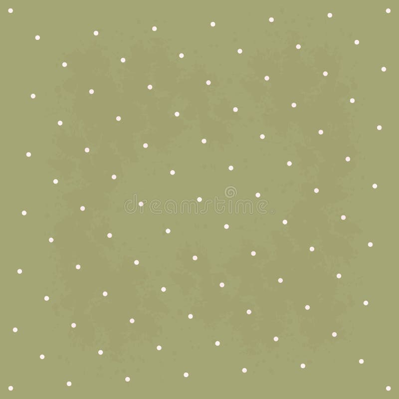Polka Seamless Pattern. Simple Delicate Spot Pattern Stock Illustration ...