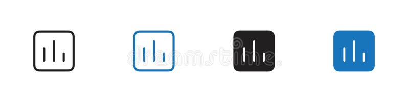 Poll Icon Vector Set Outline Stock Illustration - Illustration of ...