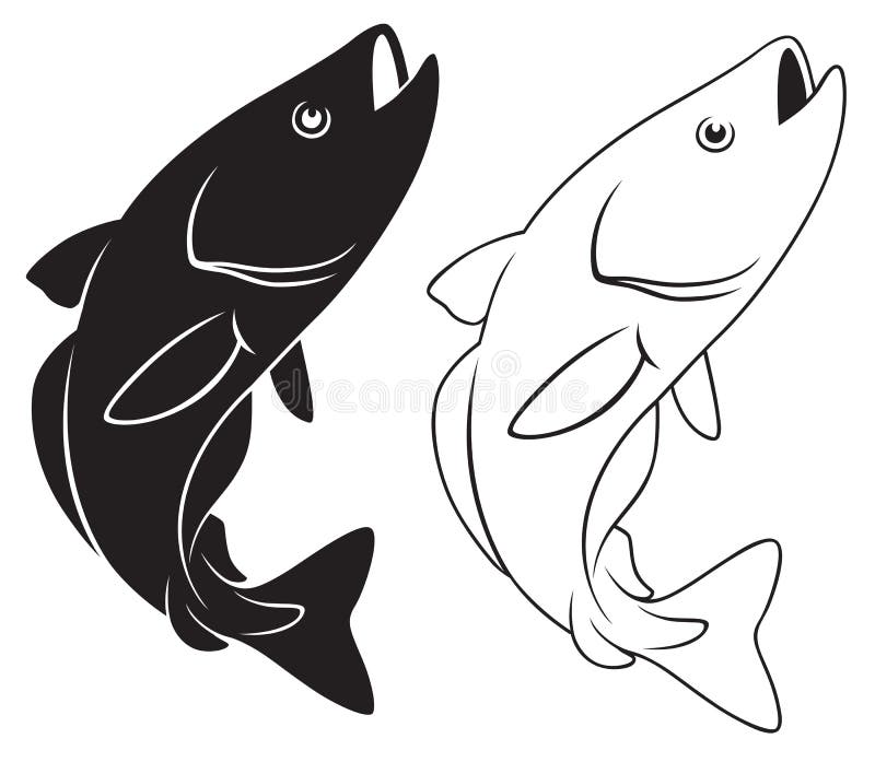 Pollack stock vector. Illustration of pollack, ocean - 40765155