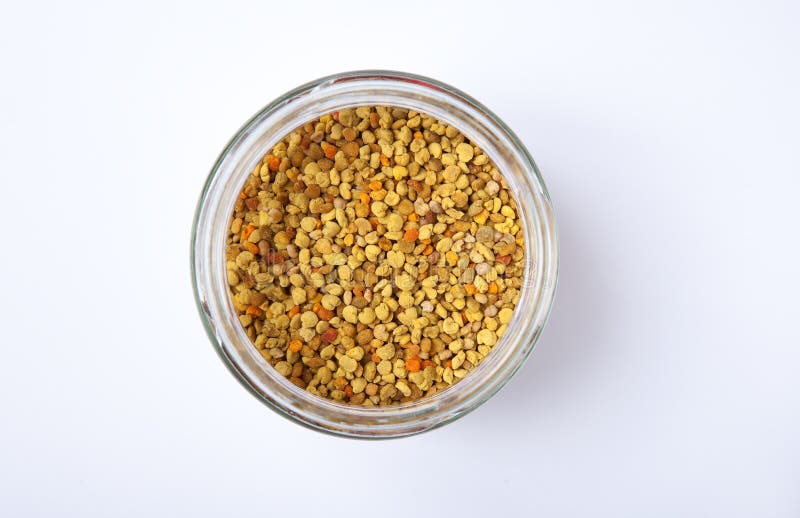 Pollen stock photo. Image of grain, honey, isolated, macro - 12432132