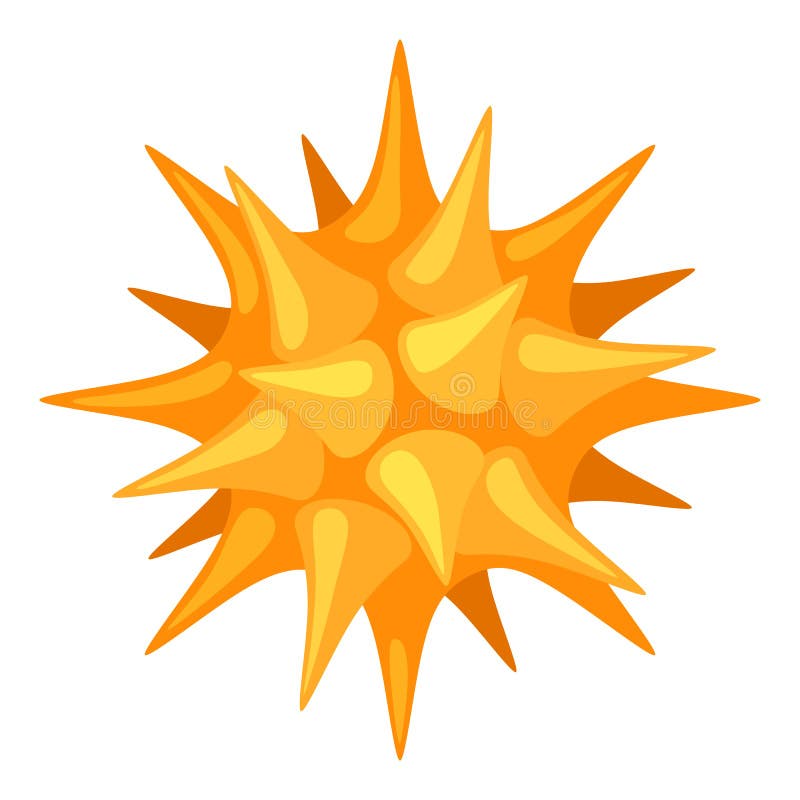 Pollen Icon in Trendy Design Style. Pollen Icon Isolated on White ...