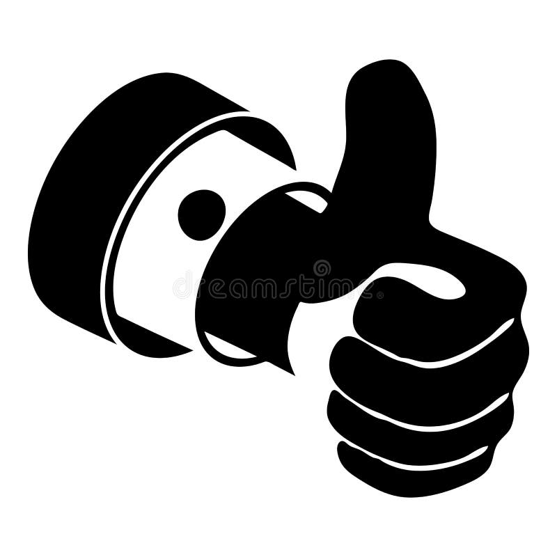 Come L'icona Del Pollice in Su, Stile Isometrico Illustrazione ...