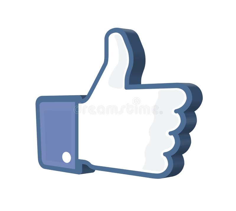 Pollice in su 3D fotografia editoriale. Illustrazione di convalida ...