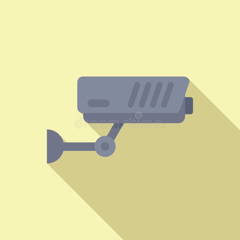 Polling Booth Camera View Icon Flat Vector. Choice Election Stock ...