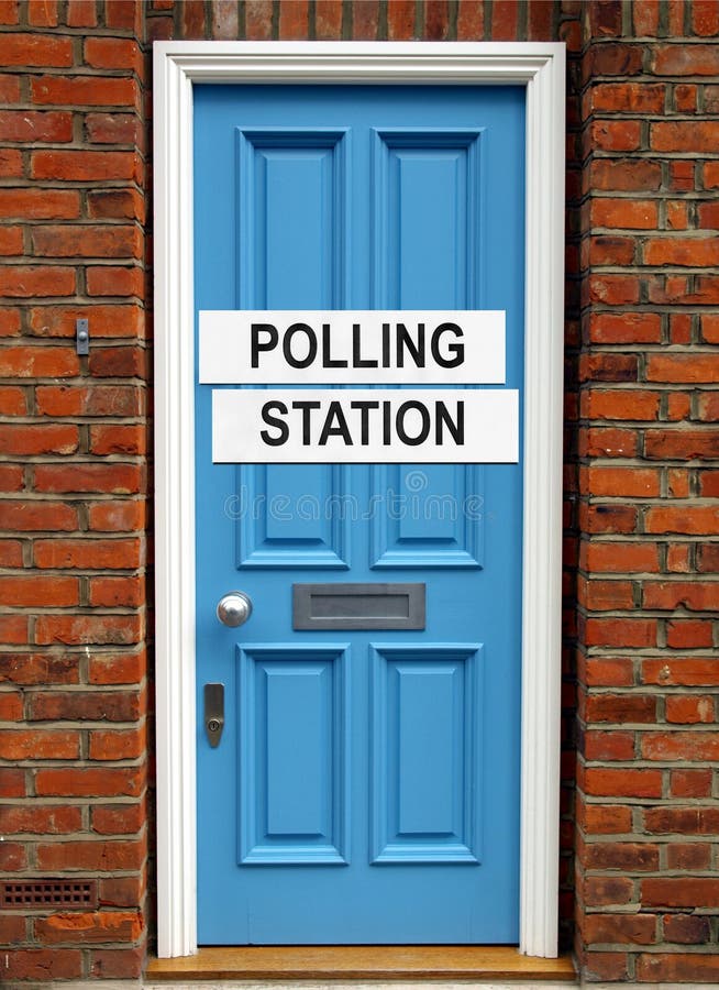 Polling station stock photo. Image of election, political - 14503364