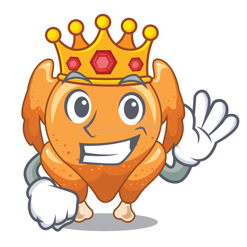 Historieta De La Corona Del P?jaro De Rey Chicken Rooster Cockerel ...