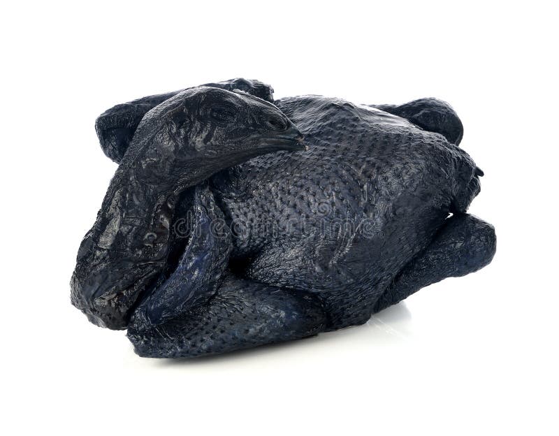 Pollo negro entero, Silkie imagen de archivo. Imagen de sedoso - 84456405