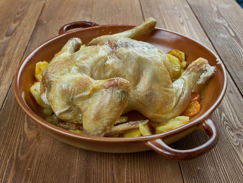 Pollo polaco de la boda foto de archivo. Imagen de alimento - 102801070