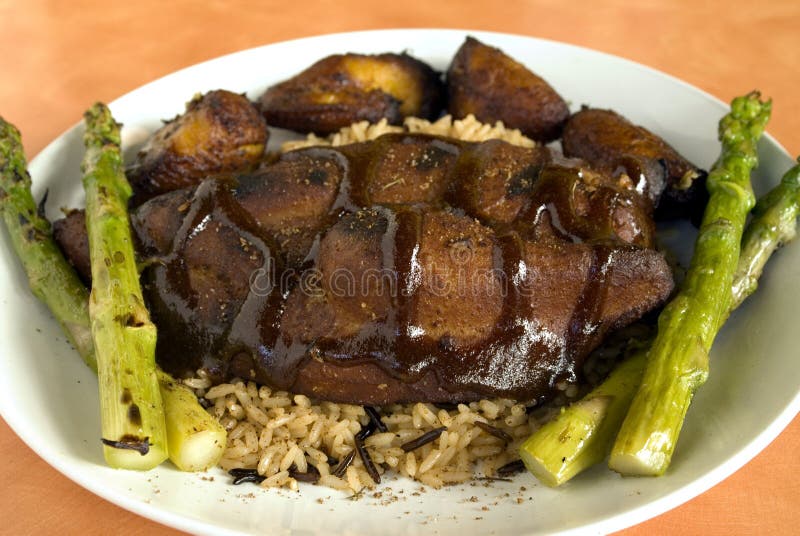 Pollo Vegetariano Del Tirón Imagen de archivo - Imagen de salvaje ...