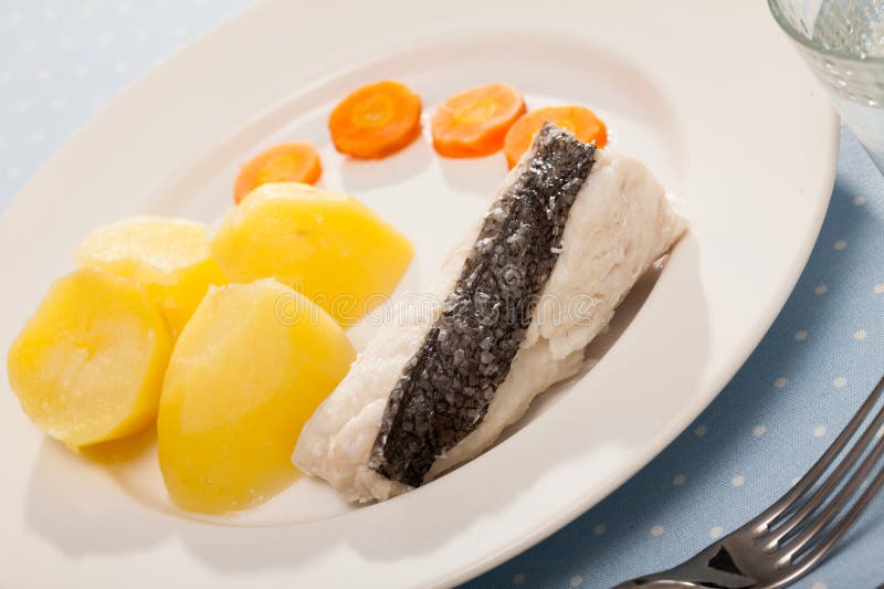 Pollock prepared on steam. stock photo. Image of ingredient - 330130540