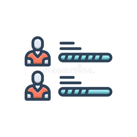 Color Illustration Icon for Polls, Voting and Referendum Stock Vector ...