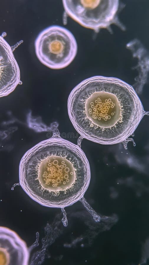 Pollutants are Seen Interacting with Microorganisms Under a Microscope ...